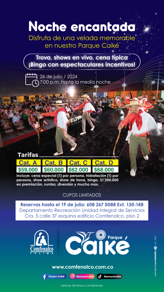 ¡Noche Encantada en el Parque Caiké: una velada inolvidable te espera ...